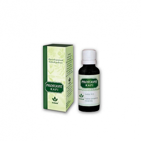 SUBAN PROSTAVIT BILJNE KAPI 30ML - Dobre Ljekarne Webshop