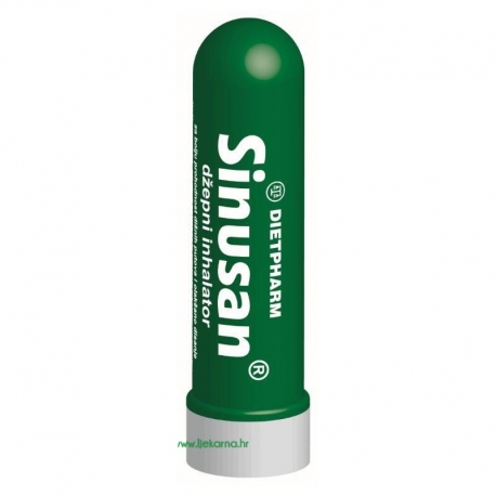SINUSAN DŽEPNI INHALATOR MENTOL DIETPHARM - Dobre Ljekarne Webshop