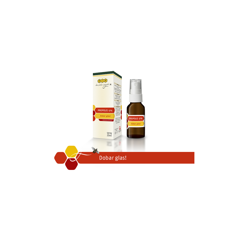 PIP PROPOLIS SPRAY 12% 20 ML - Dobre Ljekarne Webshop