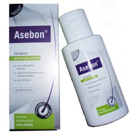 ASEBON ŠAMPON PROTIV SUHE PRHUTI 200 ML - Dobre Ljekarne Webshop