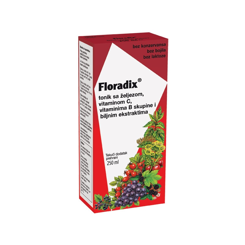 FLORADIX SIRUP 250ML - Dobre Ljekarne Webshop