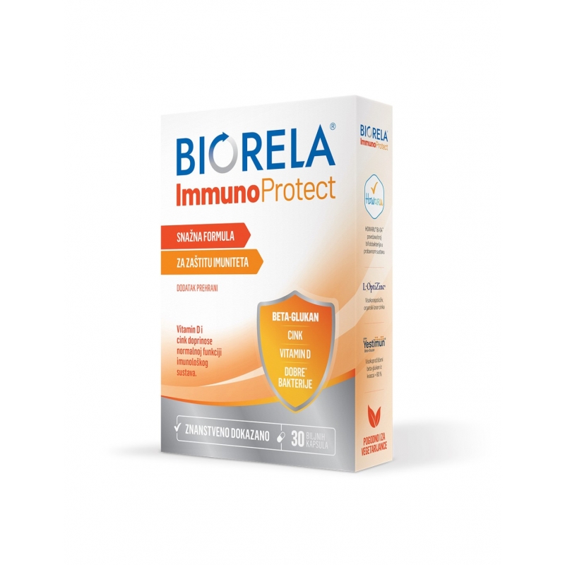 Biorela ImmunoProtect kapsule 30 kom - Dobre Ljekarne Webshop