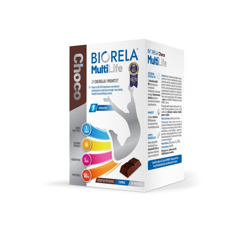 Biorela Choco Multi Life 20 kom - Dobre Ljekarne Webshop